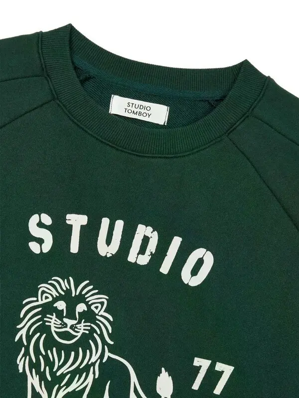 STUDIO TOMBOY Lion-print Sweatshirt