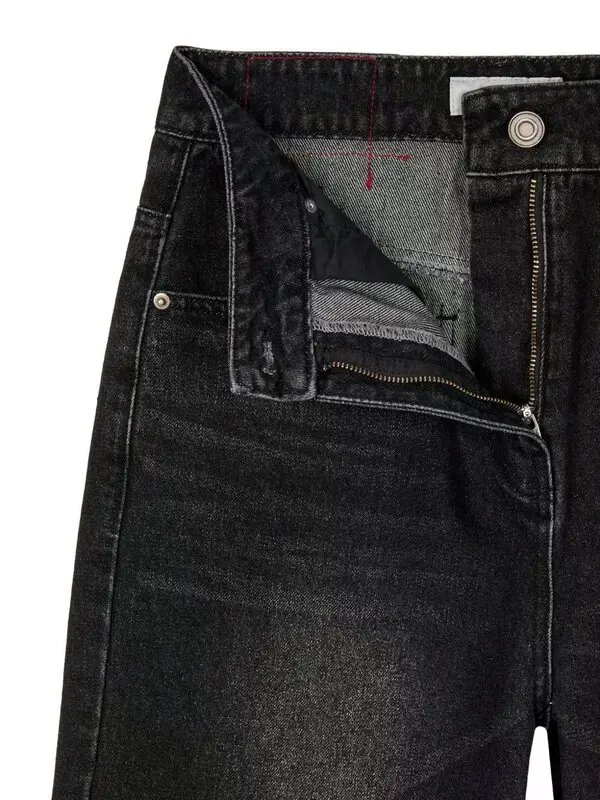 STUDIO TOMBOY Washed Wide-leg Jeans