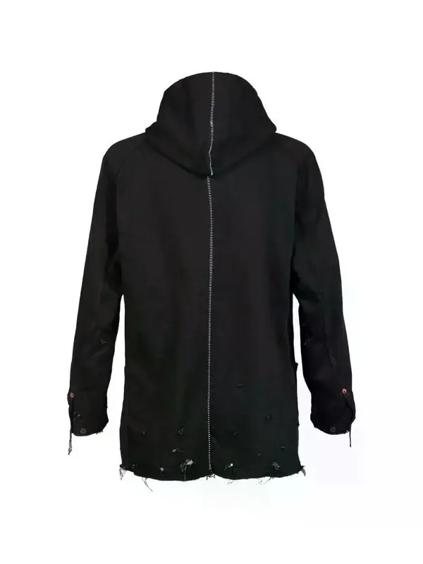 MINUS Home Chore Distressed Garment-dyed Jacket