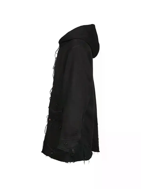 MINUS Home Chore Distressed Garment-dyed Jacket