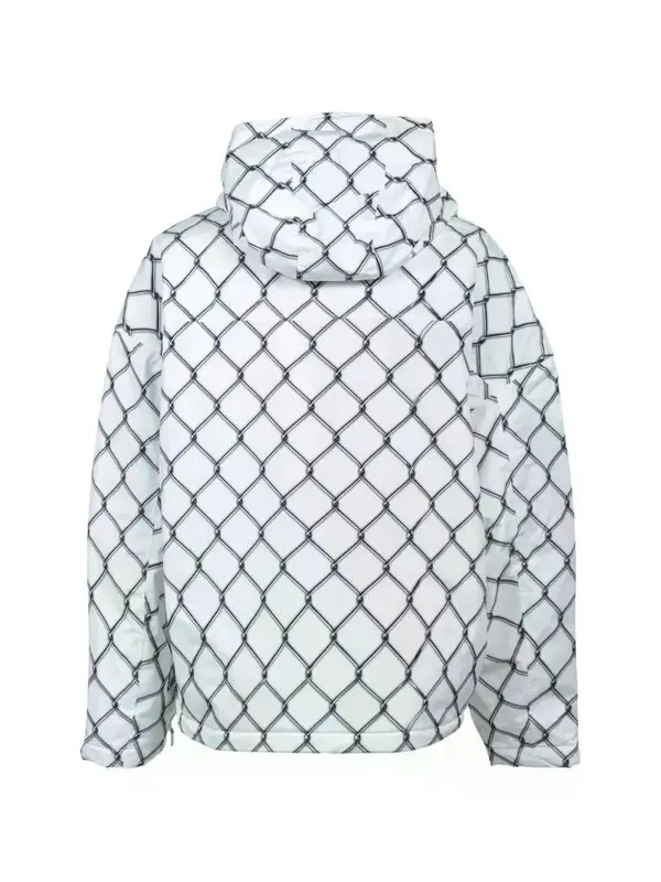 NAPAPIJRI X Pdf Channel Rainforest Chain-link Print Jacket