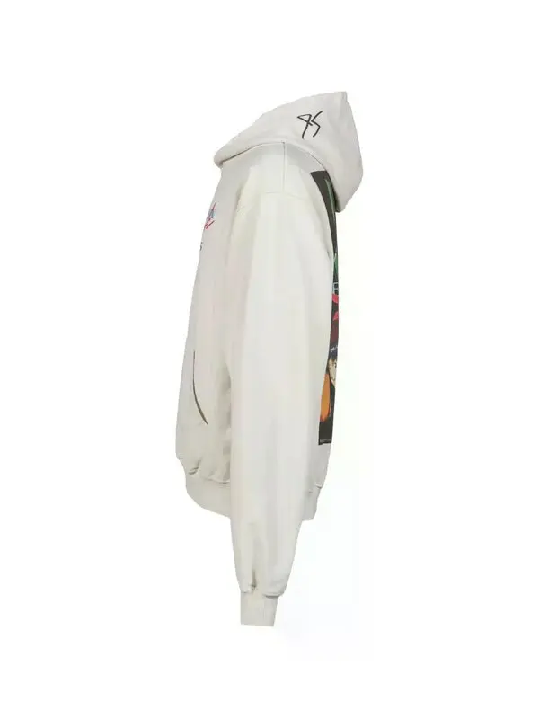 EVANGELI0N 95 Graphic-print Cotton Hoodie