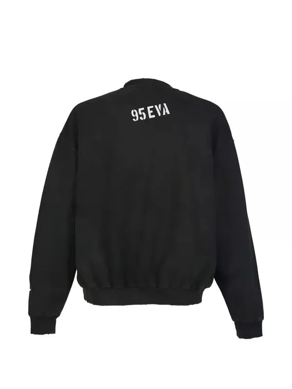 EVANGELI0N 95 Graphic-print Cotton Sweatshirt
