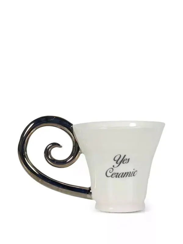 YESCERAMIC Not Your Basic Mug Platinum Mug