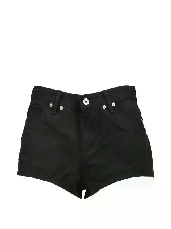 BOHEMSEO Distressed Double-pocket Mini Shorts