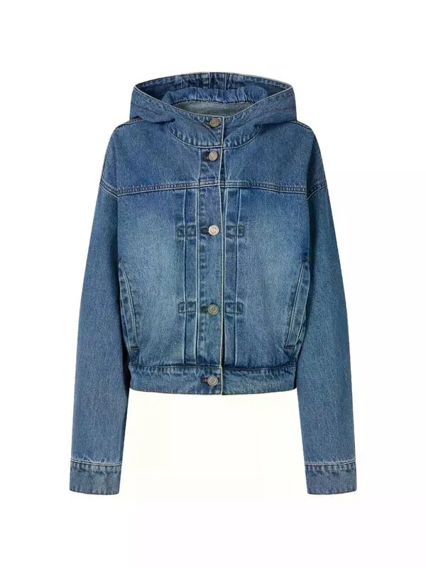 STUDIO TOMBOY Hooded Denim Jacket