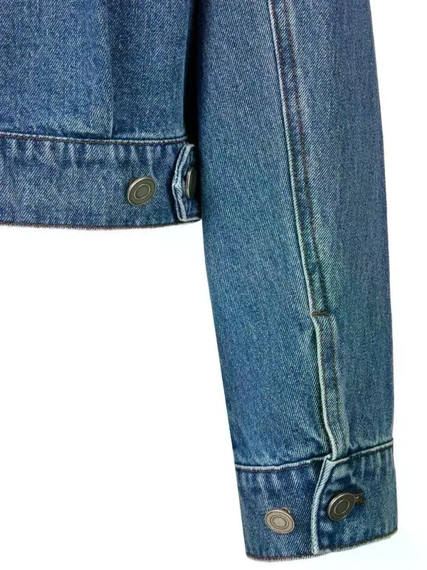 STUDIO TOMBOY Hooded Denim Jacket