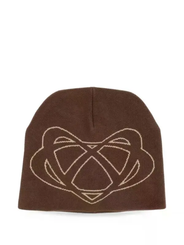VIVAMUS Logo-intarsia Beanie Hat