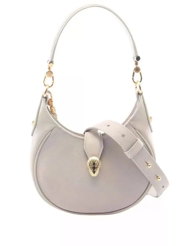BVLGARI 2010-2026 Small Leather Serpenti Ellipse Satchel