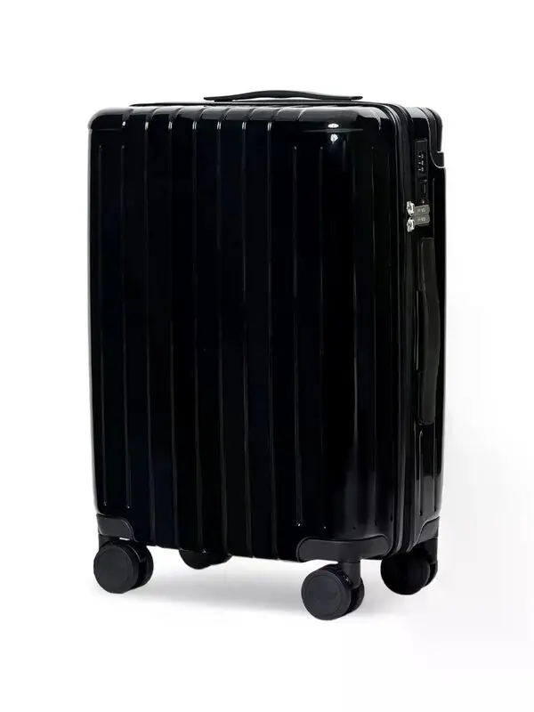 LUFLY Light Grooved-finish Carry-on Suitcase