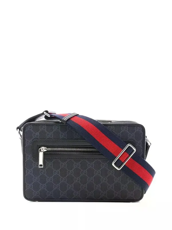 Gucci Gg Supreme Web Crossbody Bag