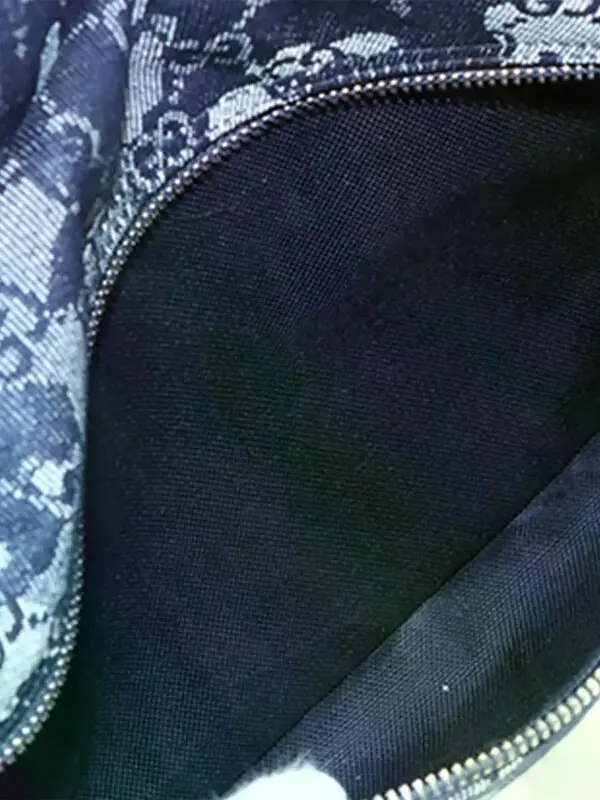 Gucci 2000-2015 Gg Denim Camouflage Backpack