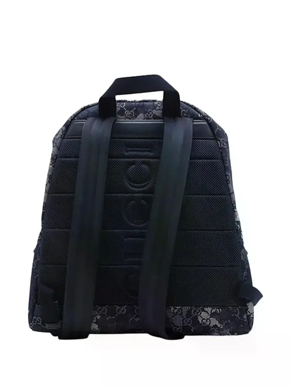 Gucci 2000-2015 Gg Denim Camouflage Backpack