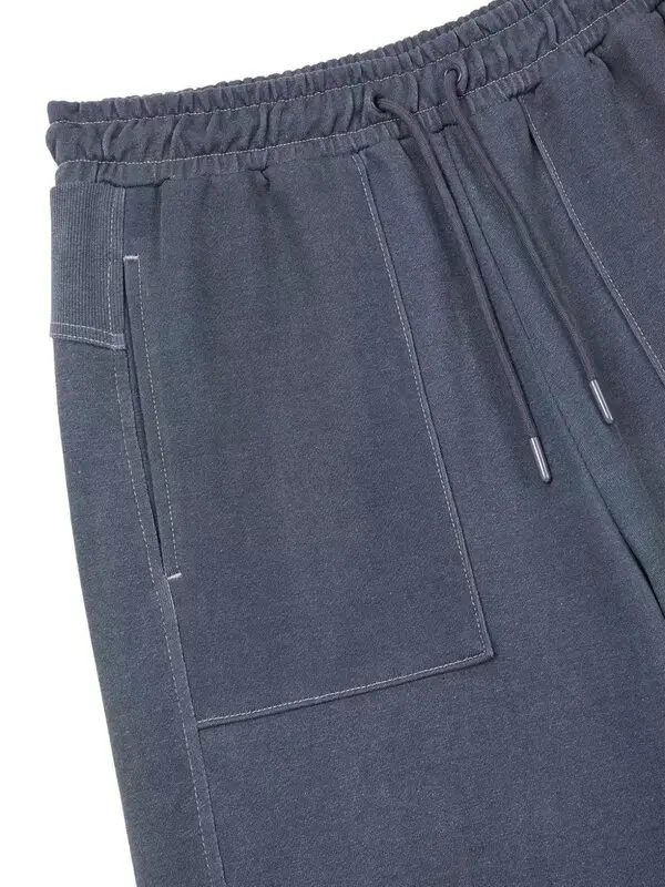 STUDIO TOMBOY Pigment-dyed Wide-leg Track Pants