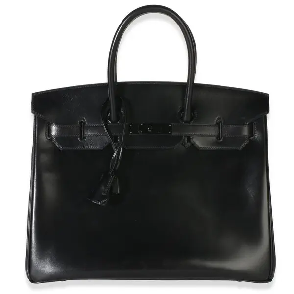 Hermès Box So Birkin 35 Pvd - Black