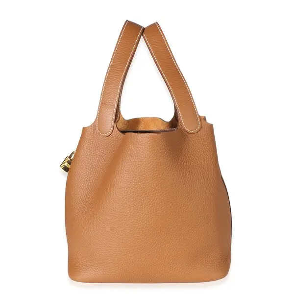 Hermès Clemence Picotin Lock 22 Ghw