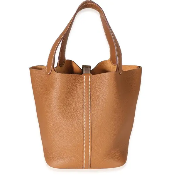 Hermès Clemence Picotin Lock 22 Ghw