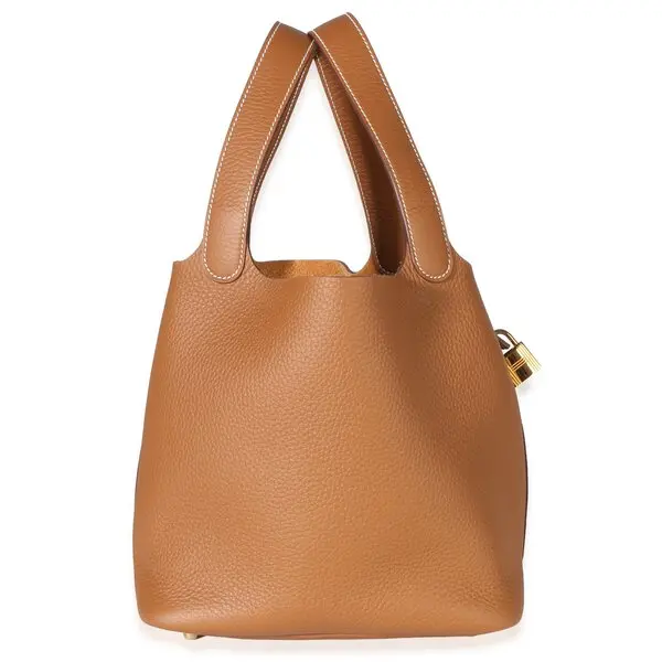 Hermès Clemence Picotin Lock 22 Ghw