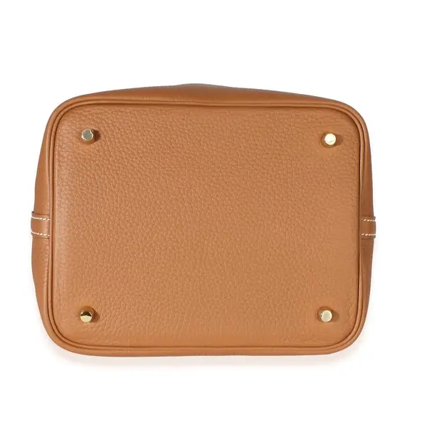 Hermès Clemence Picotin Lock 22 Ghw - Gold