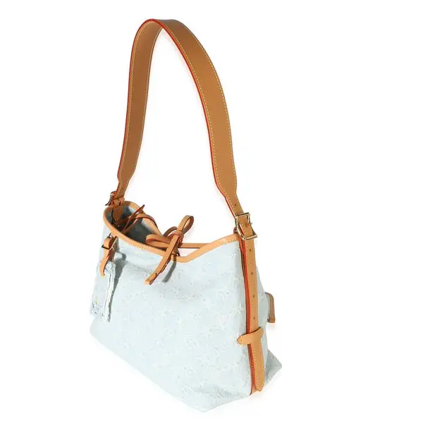 LOUIS VUITTON Monogram Denim Carryall Pm