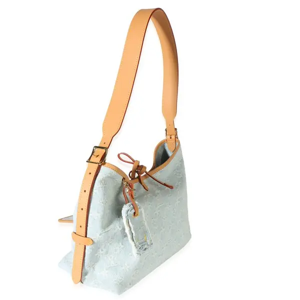 LOUIS VUITTON Monogram Denim Carryall Pm