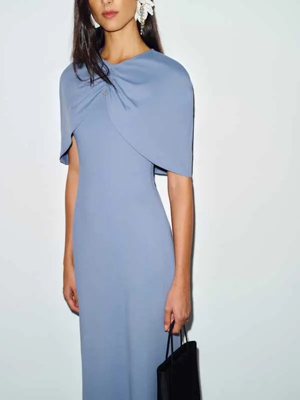 REFORMATION Jayden Knit Dress - Blue