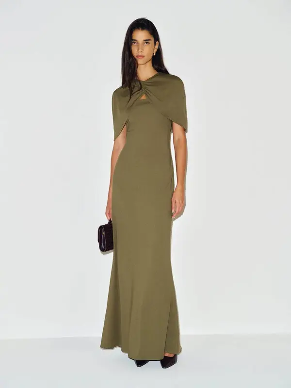 REFORMATION Jayden Knit Dress - Green