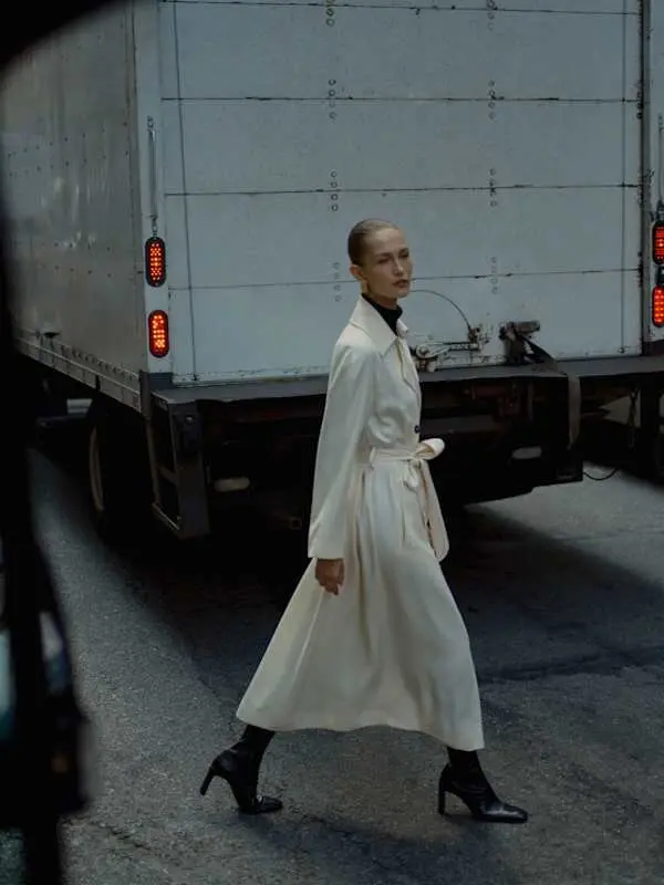 REFORMATION Rue Trench Coat