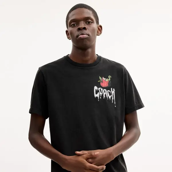 COACH OUTLET Apple Classic T-shirt In Organic Cotton