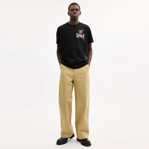COACH OUTLET Apple Classic T-shirt In Organic Cotton