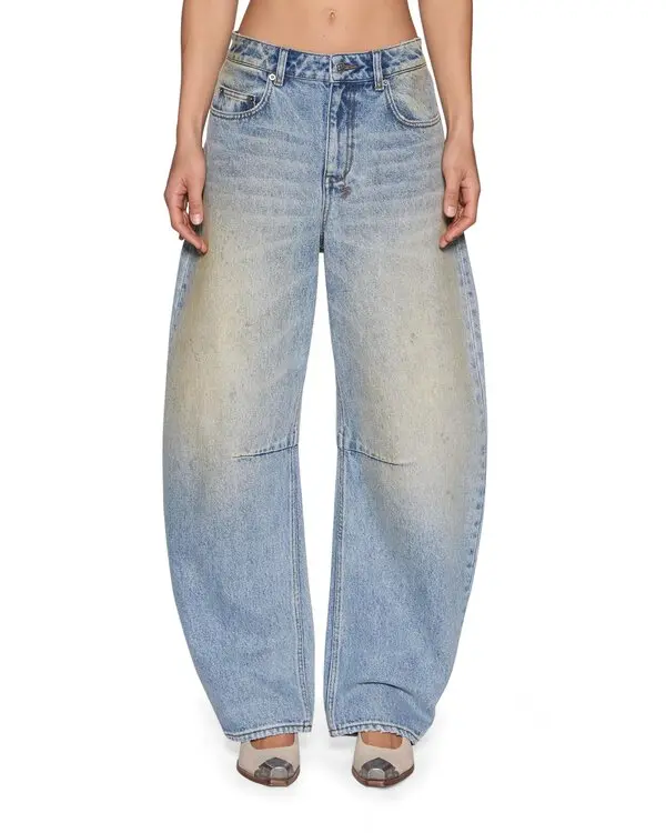 Ksubi Barrel Jean Field Blue - Denim
