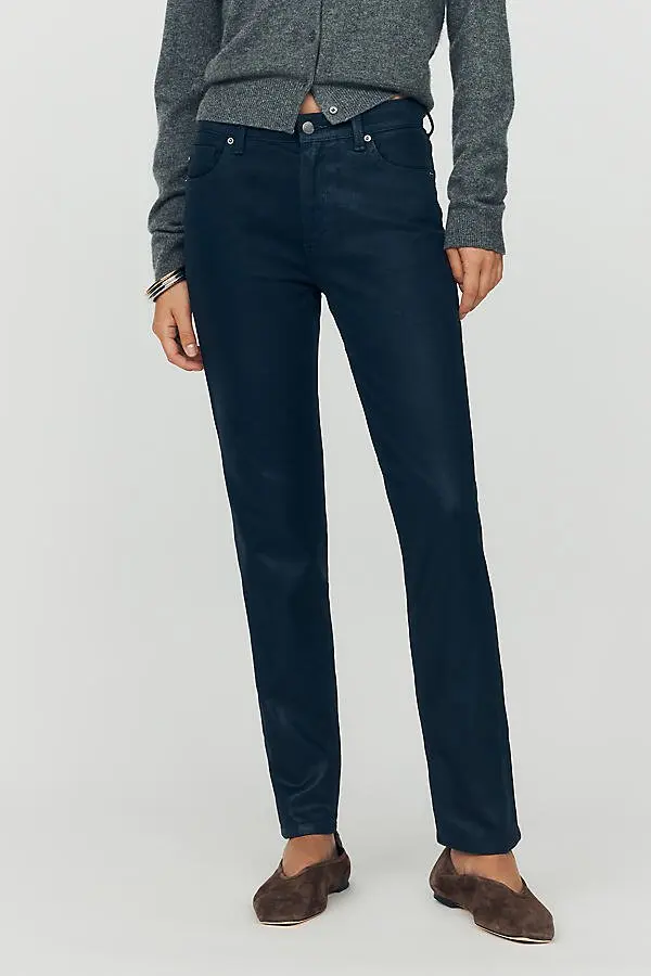 Ag Mari Mid-rise Straight-leg Jeans