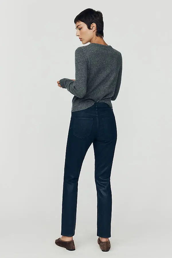 Ag Mari Mid-rise Straight-leg Jeans