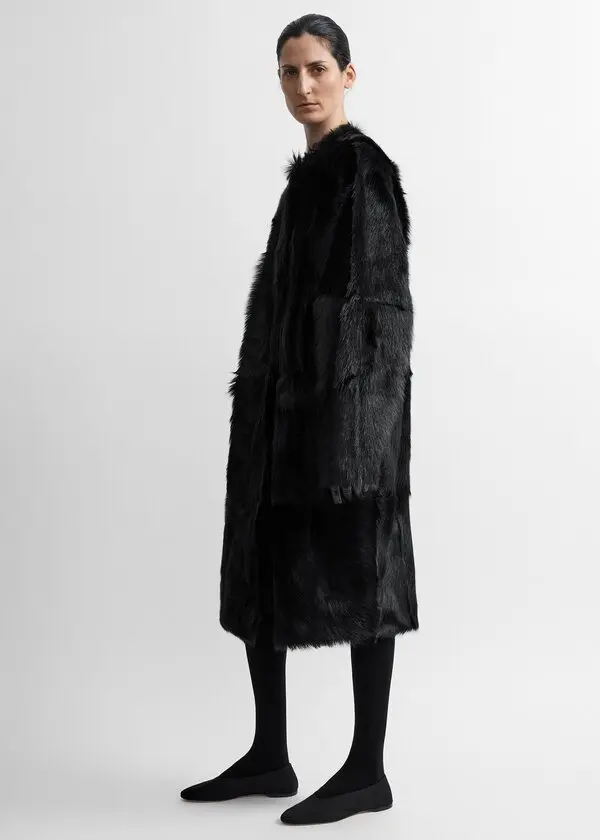 TOTEME Structured Shearling Coat