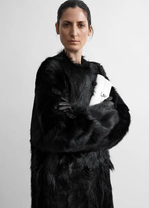 TOTEME Structured Shearling Coat