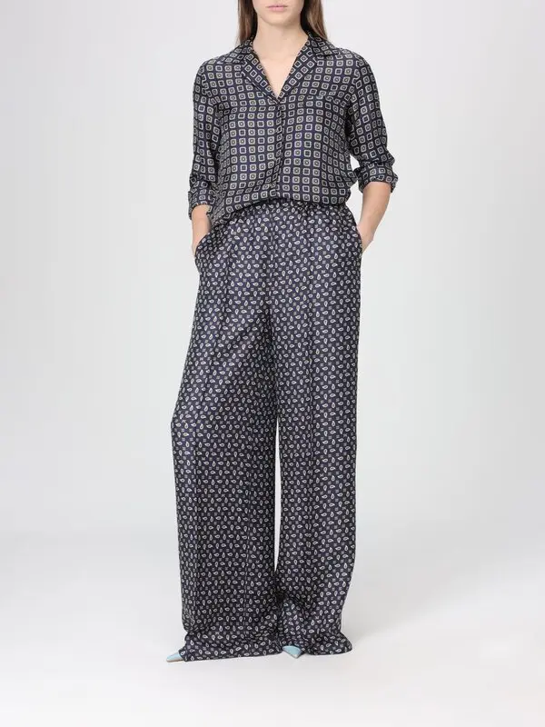 Max Mara Disco Printed Silk Shirt