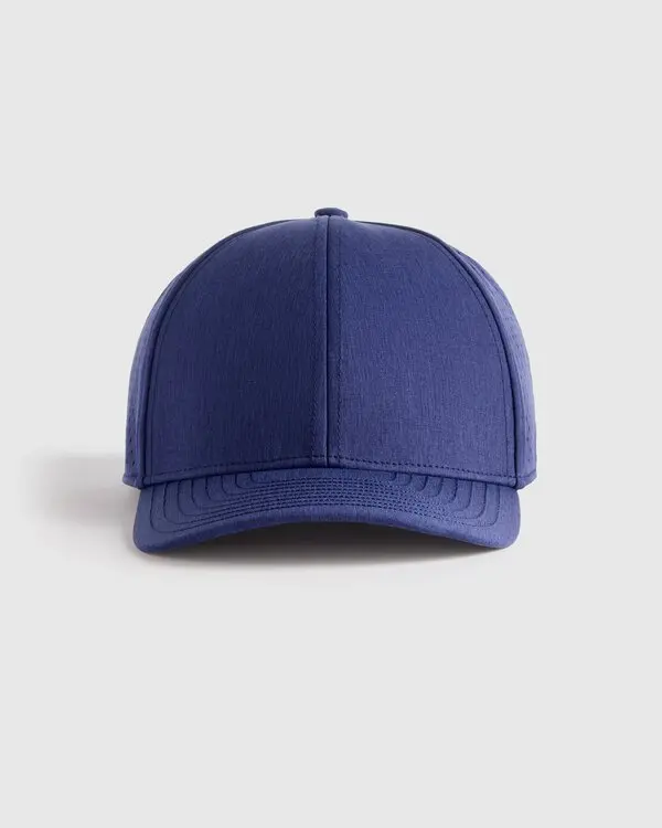 Quince Water Repellent Performance Baseball Cap - Deep Navy