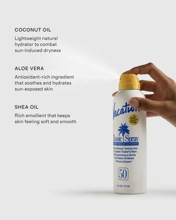 Quince Vacation Inc. Classic Spray Spf 50 Vacation, Skincare