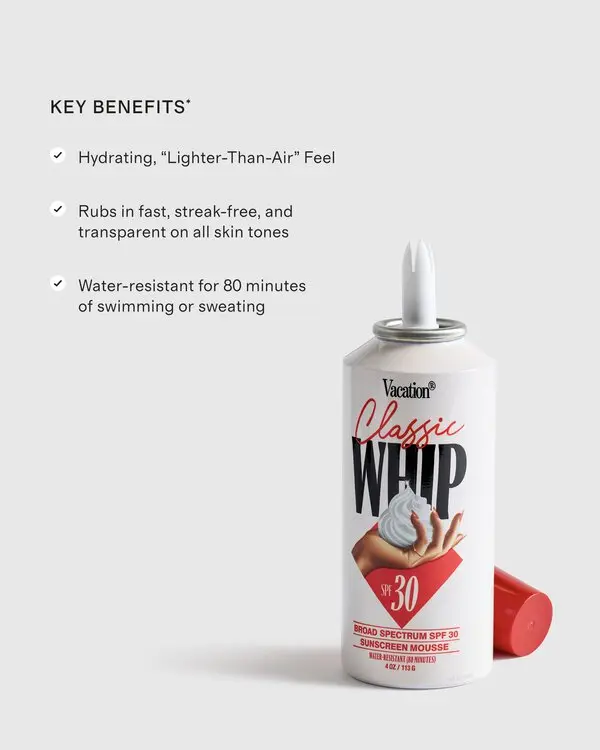Quince Vacation Inc. Classic Whip Spf 30 Vacation®, Skincare