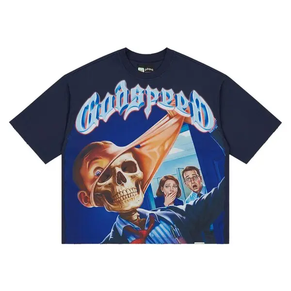 GODSPEED Mask Off T-shirt - Blue
