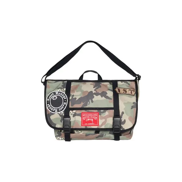 StÜssy X Denim Tears Messenger Bag 'camo