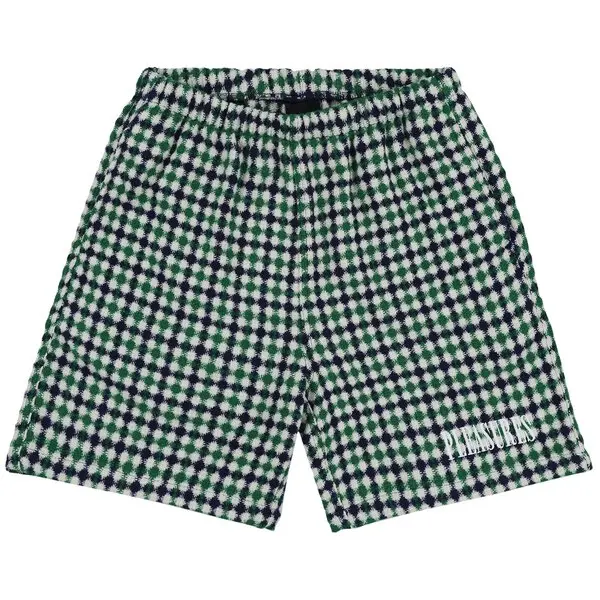 PLEASURES Misquote Shorts 'navy