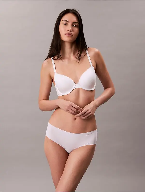 Calvin Klein Invisibles Hipster - White
