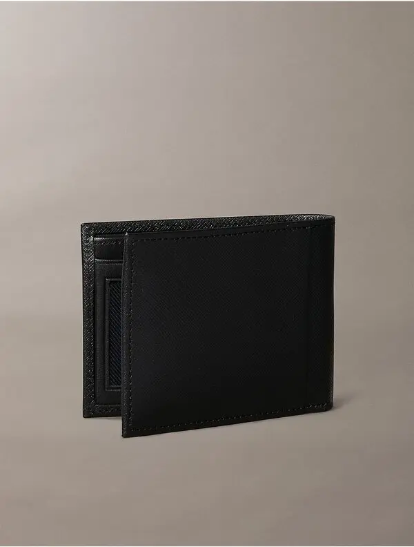 Calvin Klein Saffiano Leather Slim Bifold Wallet