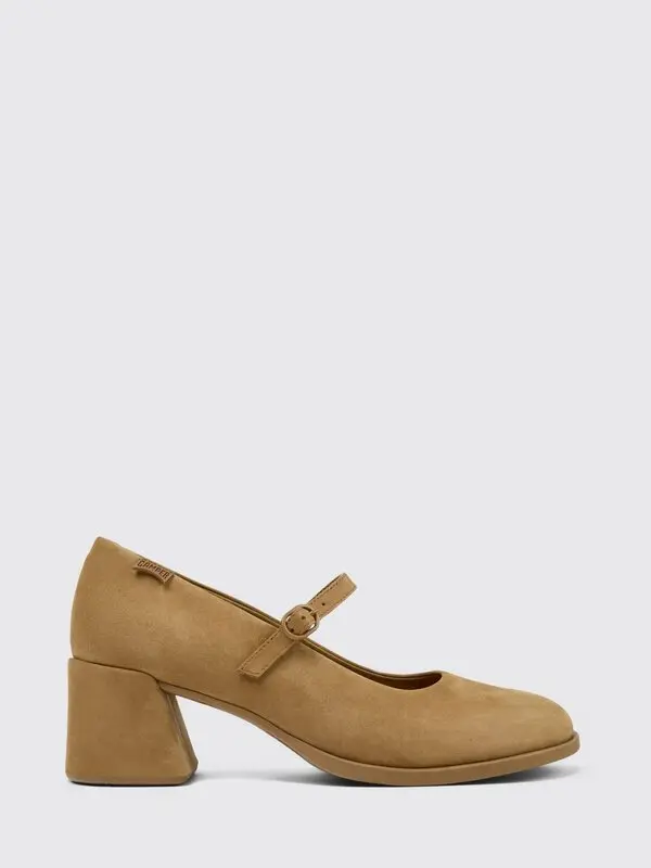 Camper Kora Suede Mary Jane Shoes