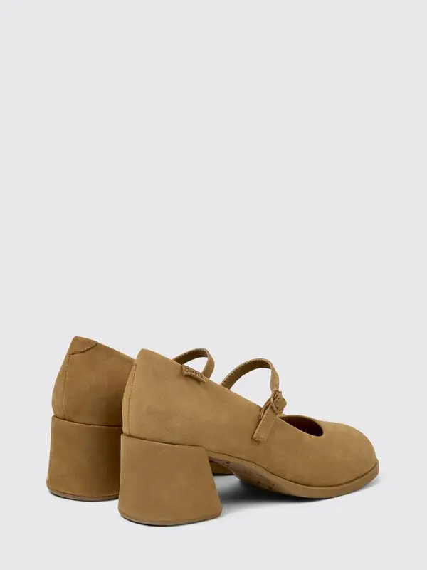Camper Kora Suede Mary Jane Shoes
