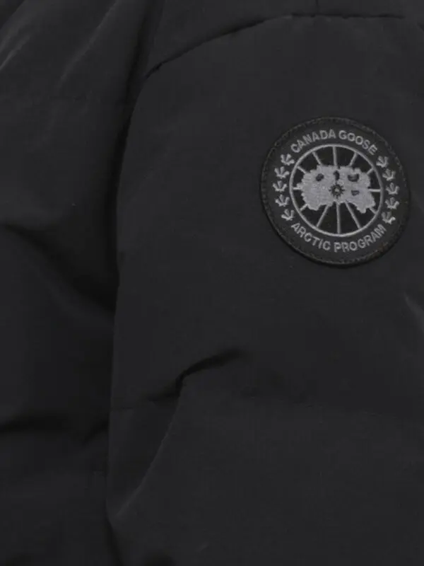 Canada Goose Quilted Short Puffer Jacket In Arctic Tech® Fabric - Black