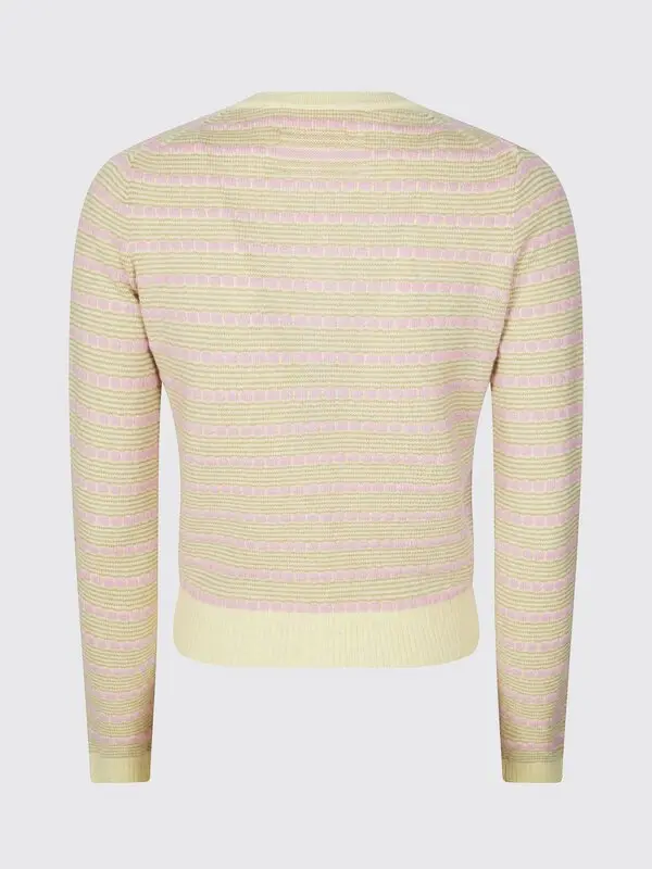 Guest In Residence Striped Cashmere Cardigan - Beige
