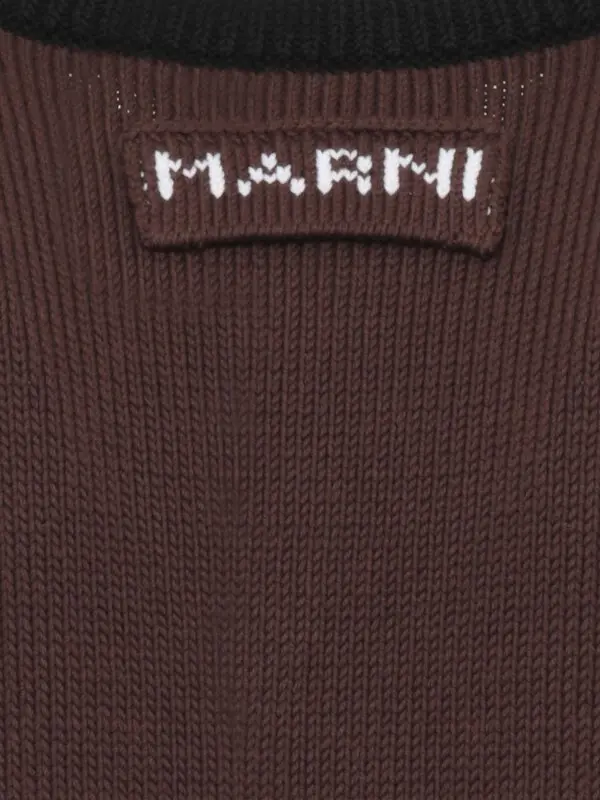 Marni Knit Sleeveless Top - Brown