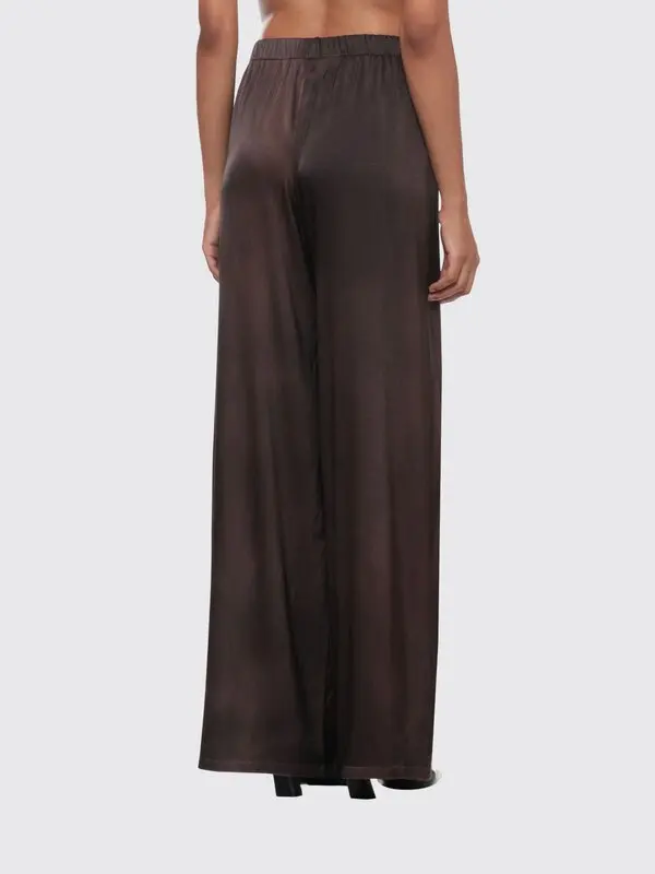 Avant Toi High-waisted Stretch-silk Palazzo Trousers